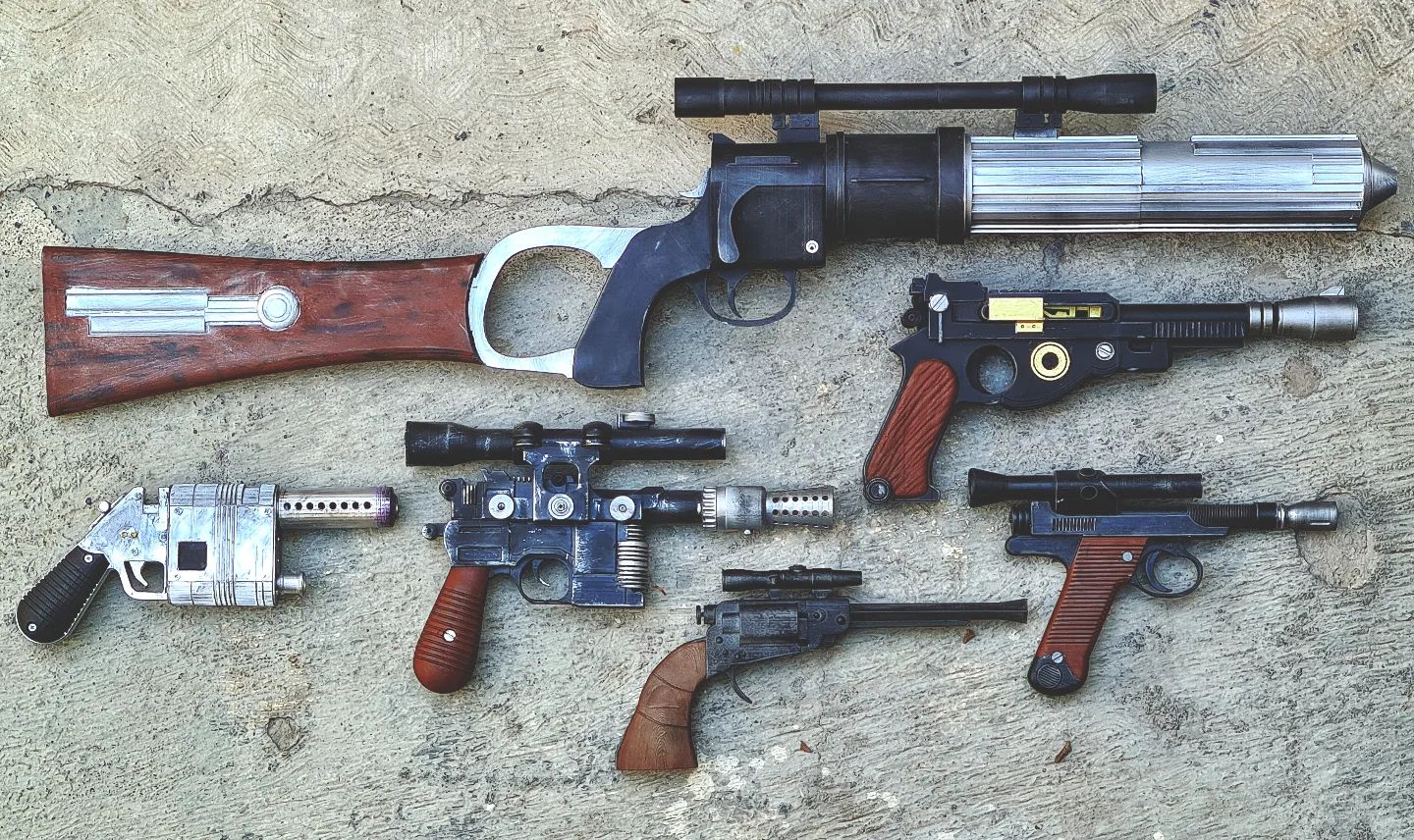 Star wars blasters – Métricastudio