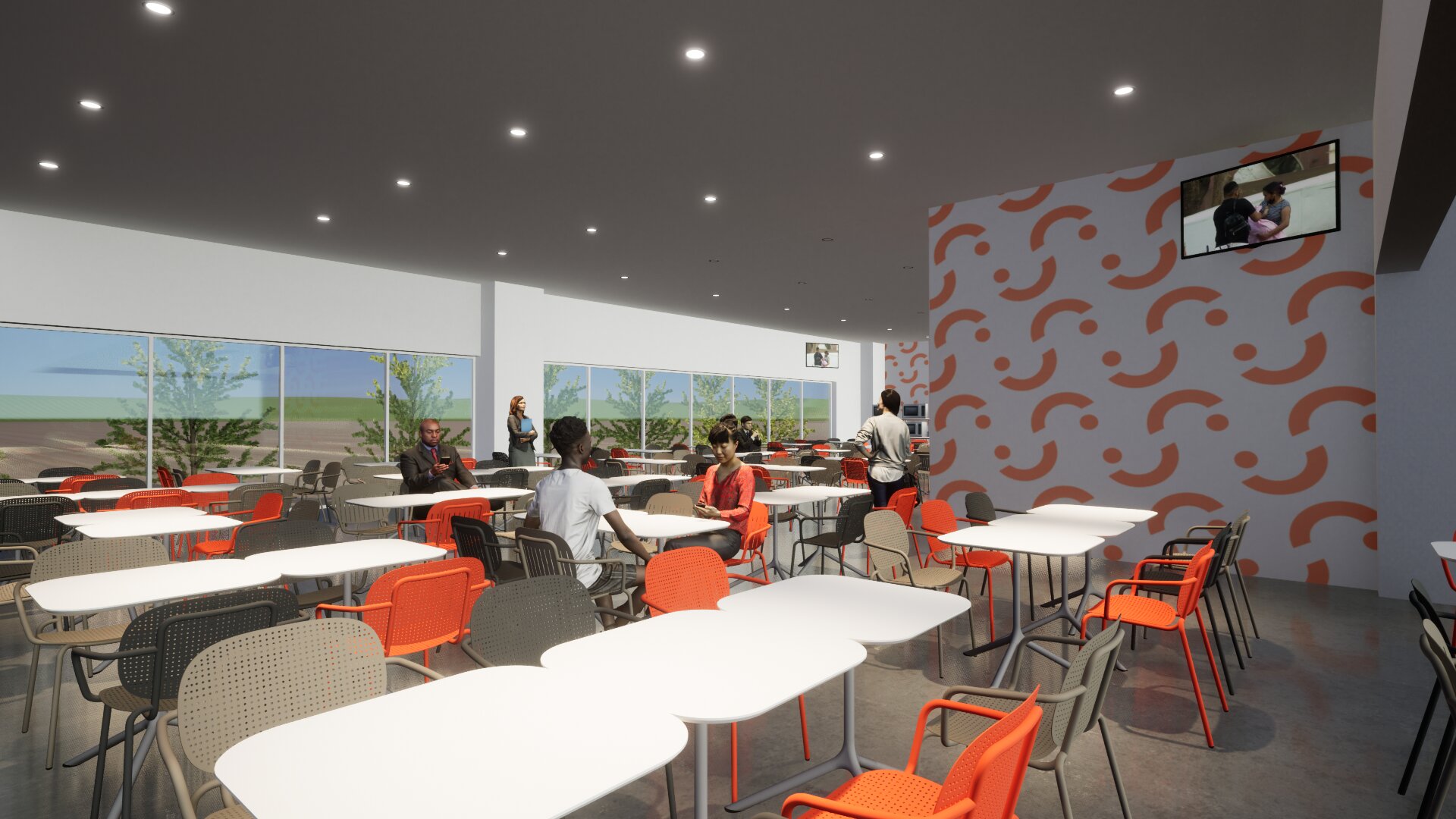 Comedor BackOffice Banregio - Metricastudio