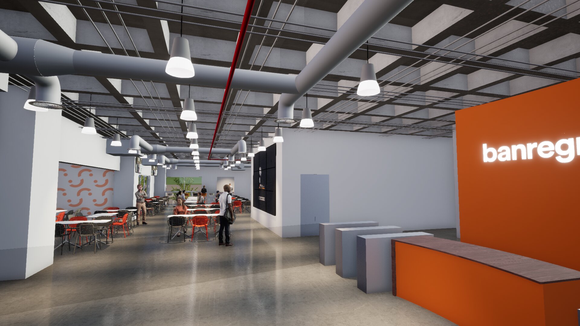 Comedor BackOffice Banregio - Metricastudio